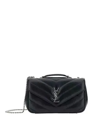 Saint Laurent Loulou Small Shoulder Bag - Black