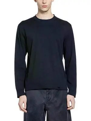MASSIMO OSTI STUDIO Crew Neck Knit - Black