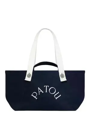 Patou Trapeze Tote Bag - Blue