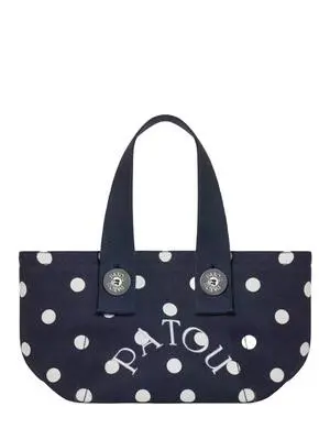 Patou Trapeze Tote Bag - Blue