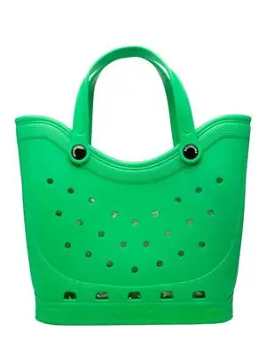 Balenciaga 2022 Crocs Large Tote Bag - Green