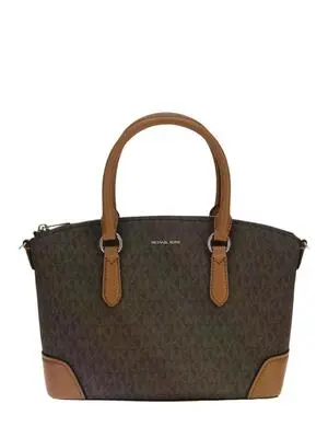 Michael Kors Logo Printed Tote Bag - Brown