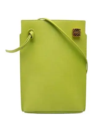 Loewe Calfskin Dice Pocket Crossbody Bag - Green