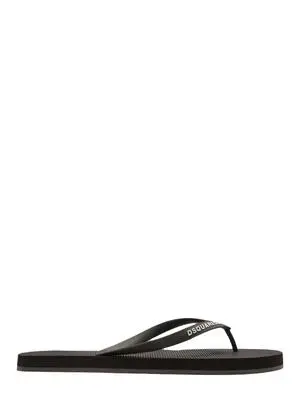 Dsquared2 Logo-print Flip-flops - Brown