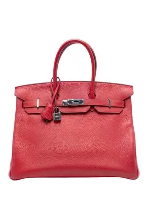 Hermès 2013 Birkin 35 Handbag - Red