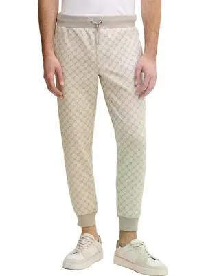 JOOP! Patterned Drawstring Track Pants - Neutrals