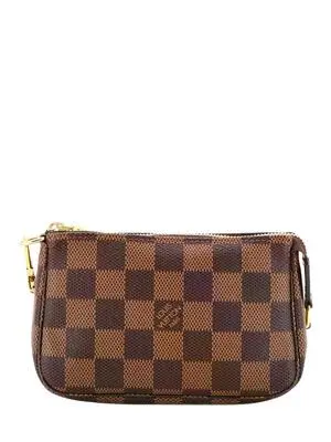 LOUIS VUITTON Pochette Accessoires Damier - Brown