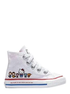 CONVERSE Hello Kitty X Chuck Taylor All Star Canvas High Top Td - White