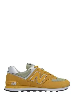 NEW BALANCE 574 Athletic Sneakers Yellow