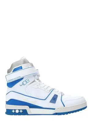 LOUIS VUITTON Trainer Sneaker Boot High - White