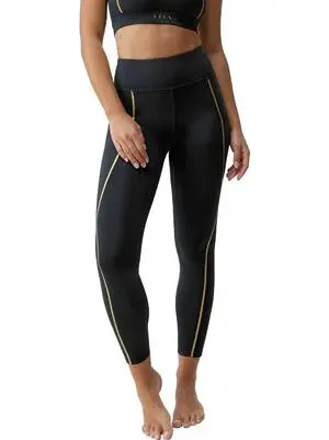 BORN LIVING YOGA 7/8 High Rise Leggings - Black