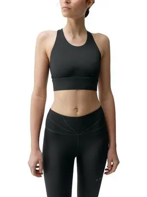 BORN LIVING YOGA Prida High Support Performance Top - Black
