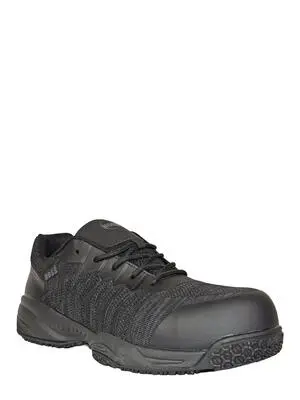 HOSS BOOT COMPANY Spadix Composite Toe Athletic Safety Shoe - Black