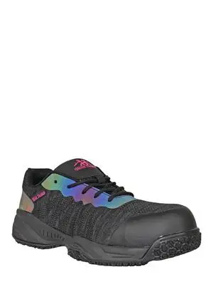 MOXIE TRADES Lexi Composite Toe Work Athletic Shoes - Black