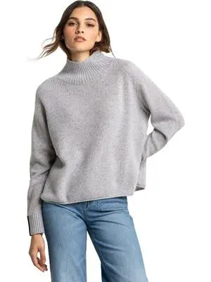 Lisa Todd Cashmere Speakeasy Sweater - Silvermist