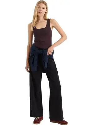 PACT Organic Cotton Square Neck Tank Plum