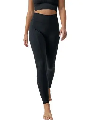 BORN LIVING YOGA India Seamless High Rise Sport Legging - Black