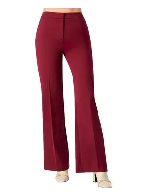 IVONNE Flared Solid Pants