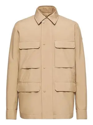 Moncler Exmoor 3-in-1 Down Field Jacket - Beige