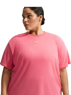 Nike Relaxed Dri-fit Short-sleeve Top - Pink