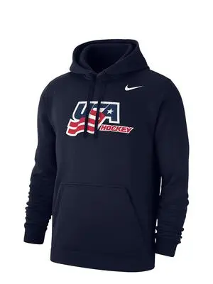 Nike Hockey Club Fleece Pullover Hoodie - Blue