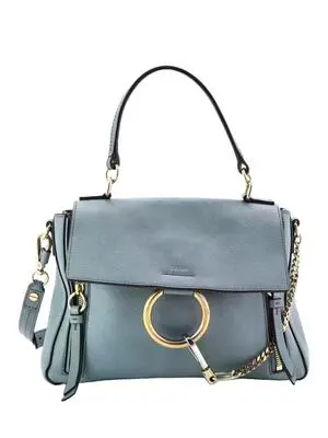 Chloé Faye Day Bag Small Satchel - Blue