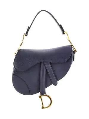 Dior Saddle Mini Shoulder Bag Leather - Blue