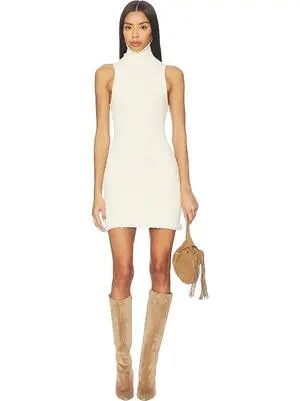 Tularosa Knit Mini Dress - Cream Multi