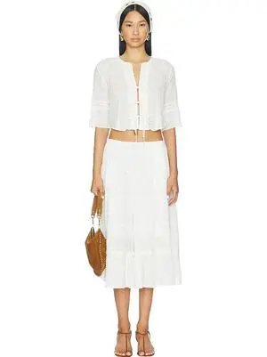 Free People Bright Side Set - Clean Ivory
