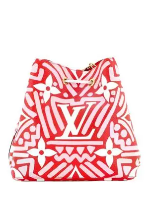 LOUIS VUITTON Neonoe Mm Bucket Bag Limited Edition Crafty Monogram Giant - Multicolour