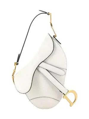 Dior Saddle Mini Shoulder Bag Leather - White