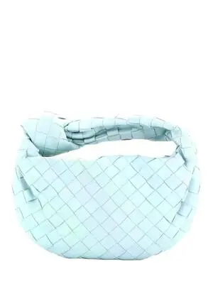 Bottega Veneta Jodie Intrecciato Nappa Mini Hobo Bag - Blue