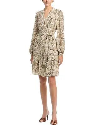 Kobi Halperin Samara Printed Dress - Ecru Multi