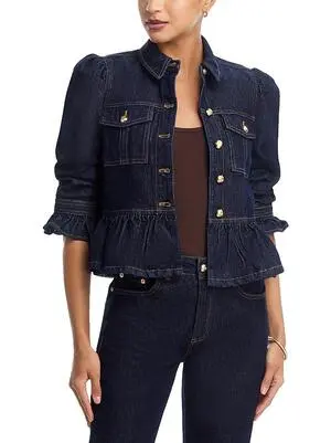 Cinq À Sept Delanie Denim Jacket - Indigo Noir