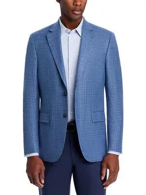 Peter Millar Flynn Classic Fit Hopsack Sport Coat - Medium Blue