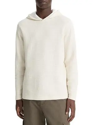 Vince Double Face Pullover Hoodie - Baja Sand/natural