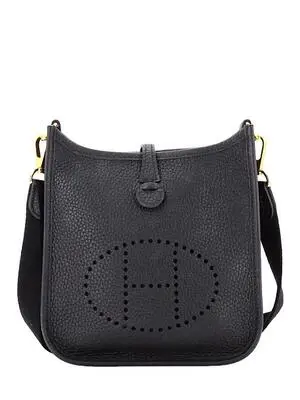 HERMES Hermès Tpm Evelyne Bag Gen Iii Clemence - Black
