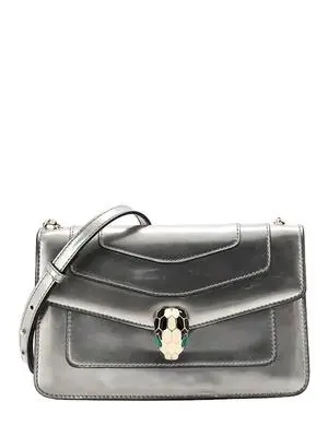 BVLGARI Small Serpenti Forever Shoulder Bag - Metallic