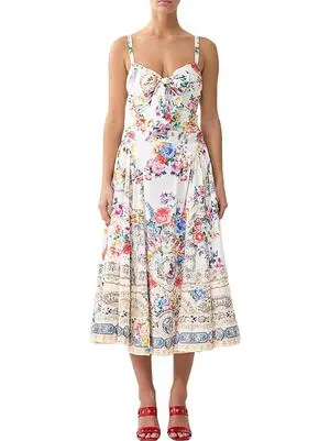 Camilla I Ballerina Midi Dress - Left My Heart In Granada