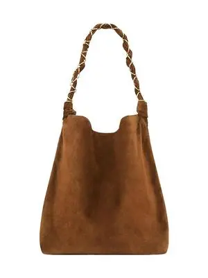 Saint Laurent Amalia Shoulder Bag - Warm Caramel Cognac