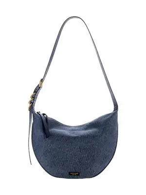 Rag & Bone Mercer Medium Canvas Hobo Bag - Midnight