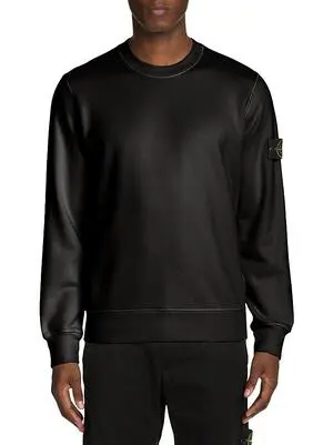 Stone Island Felpa Sweatshirt - Black