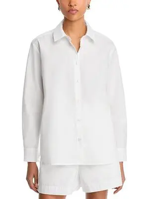 French Connection Rhodes Poplin Shirt - Summer White