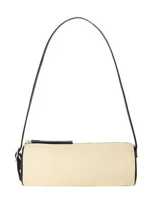 Aqua Barrel Bag - Ivory/black