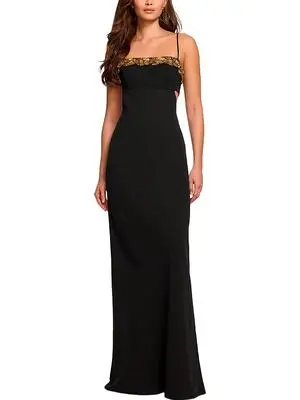 Ramy Brook Helen Gown - Black