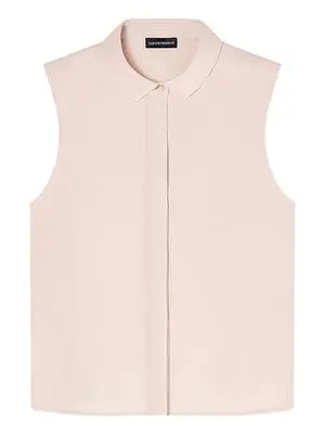 Emporio Armani Gabardine Shirt - Light Pink