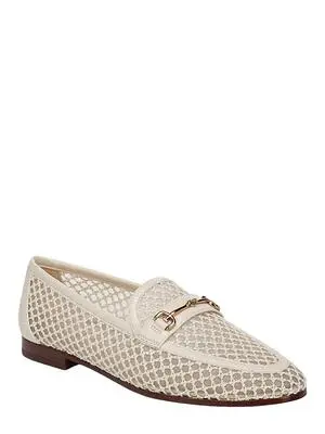 Sam Edelman Loraine Mesh Bit Loafers - Modern Ivory