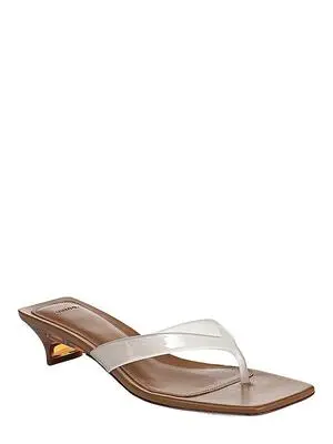 Vince San Juan Jelly Thong Sandals - Clear