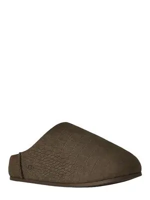UGG Elea Embossed Slip-ons - Dense Smoke