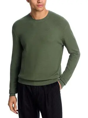 Theory Riland Crewneck Sweater - Light Ivy